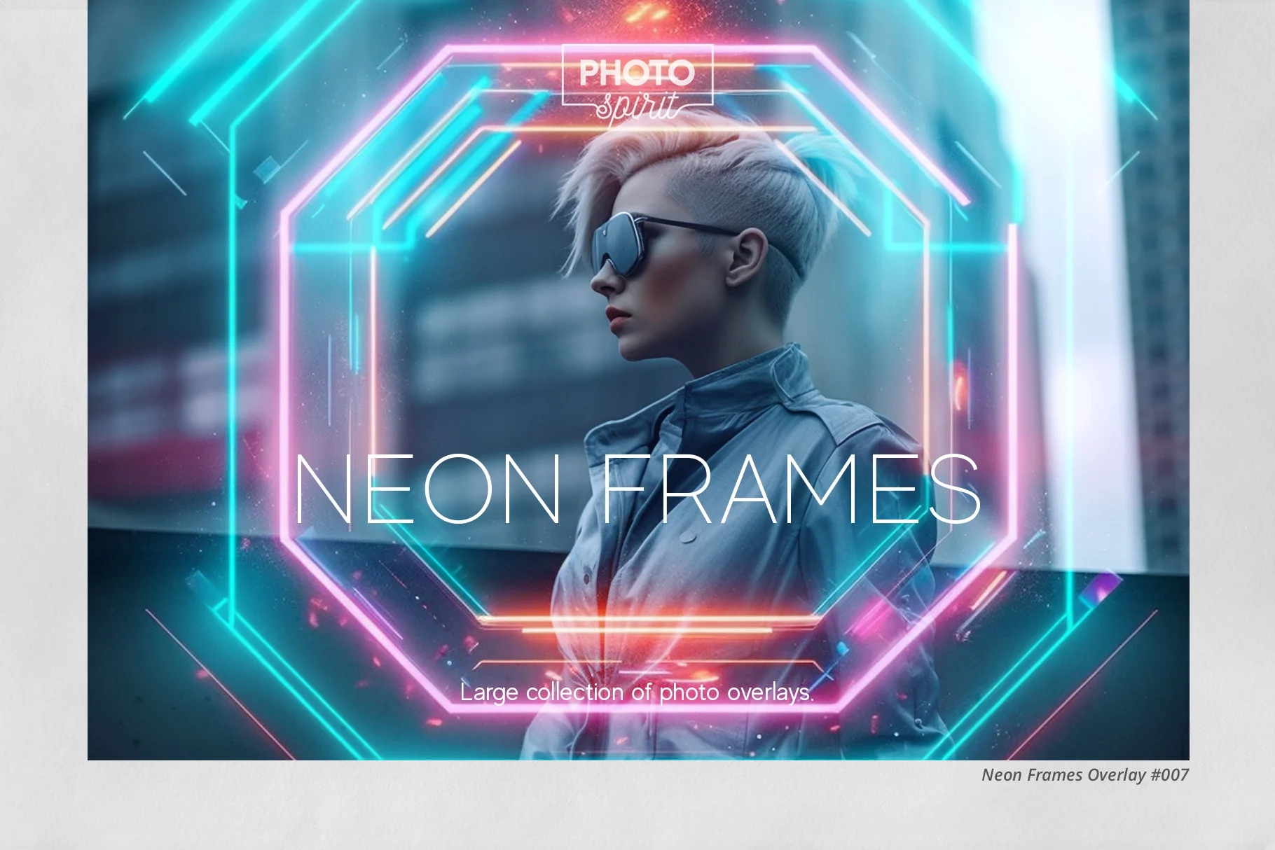 اکشن Neon Frames Effect Overlays - Editorae