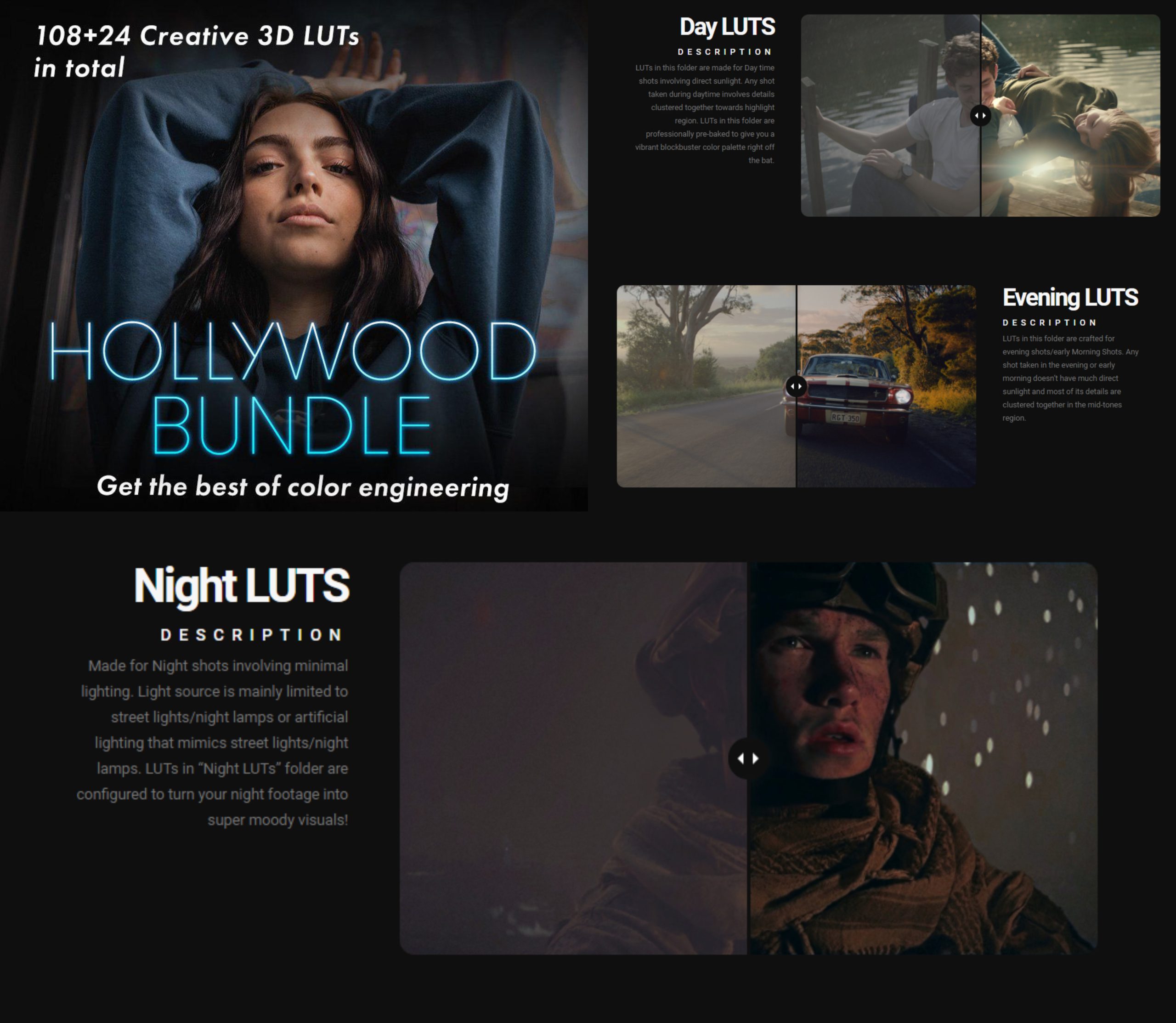 هالیوود باندل پک – Colorist Factory - Editorae