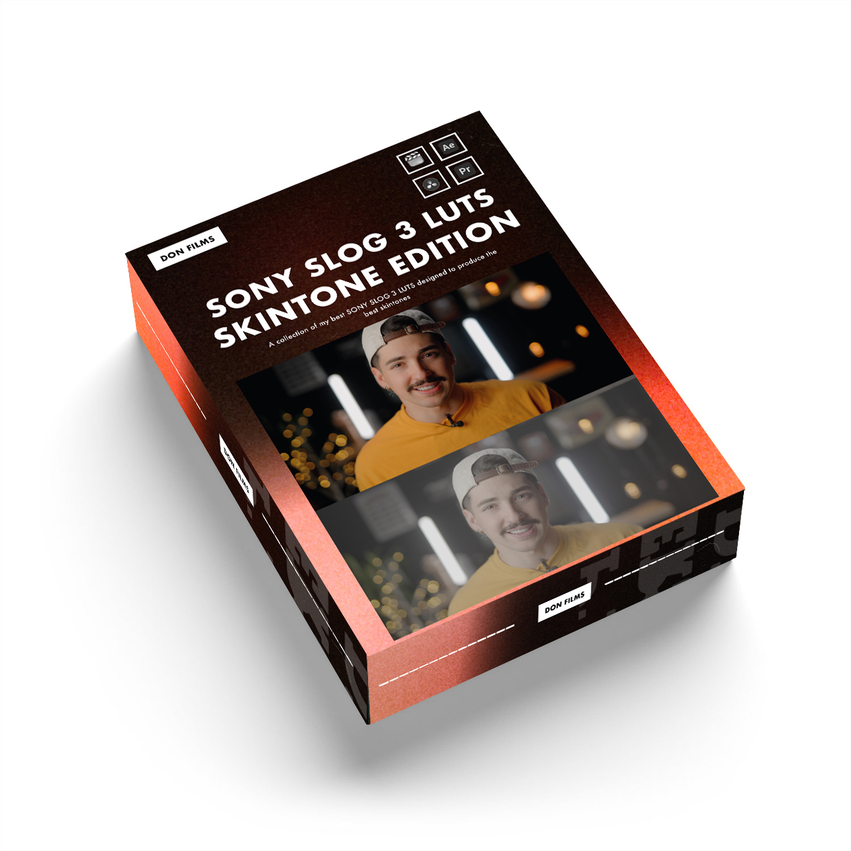 مجموعه SONY SLOG 3 LUTS – SKINTONE EDITION by Alexandru Don - Editorae