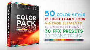 پک COLOR PACK WITHLIGHT LEAKS - Editorae