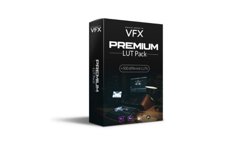پک LUT‌های پریمیوم VFX - Editorae